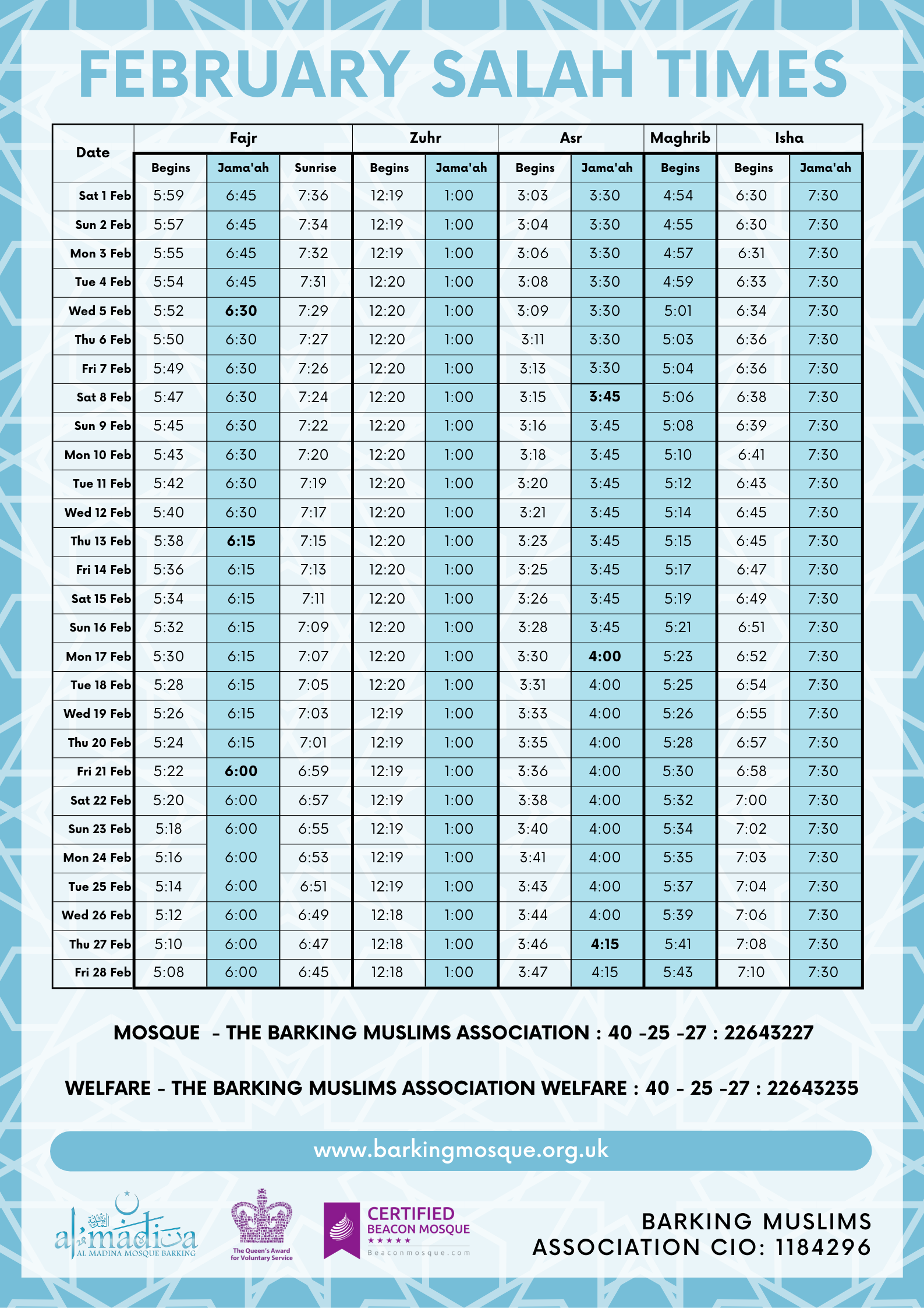 Al Madina Mosque – Barking